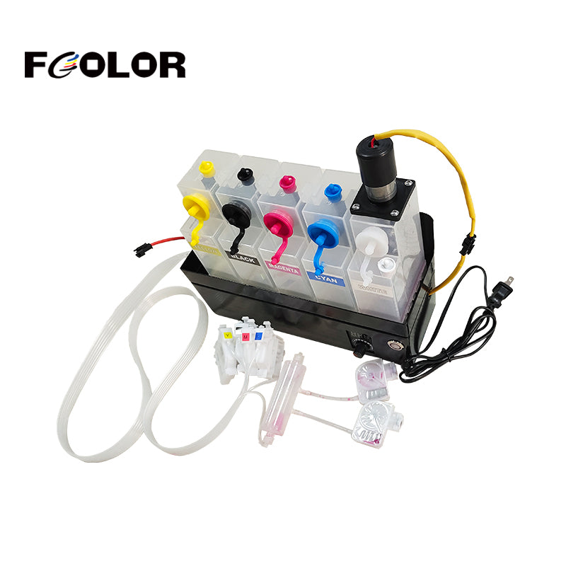 Small DTF Continuous Ink Supply System for Epson L1800 L805 1390 – IKON Eu