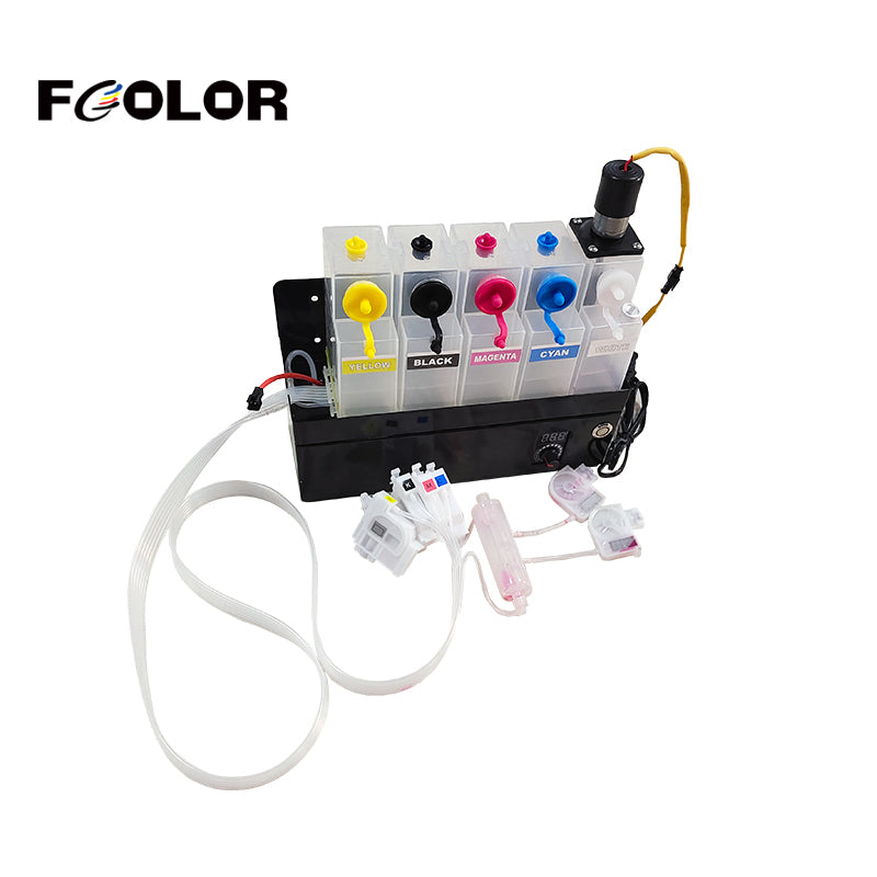 Small DTF Continuous Ink Supply System for Epson L1800 L805 1390 – IKON Eu